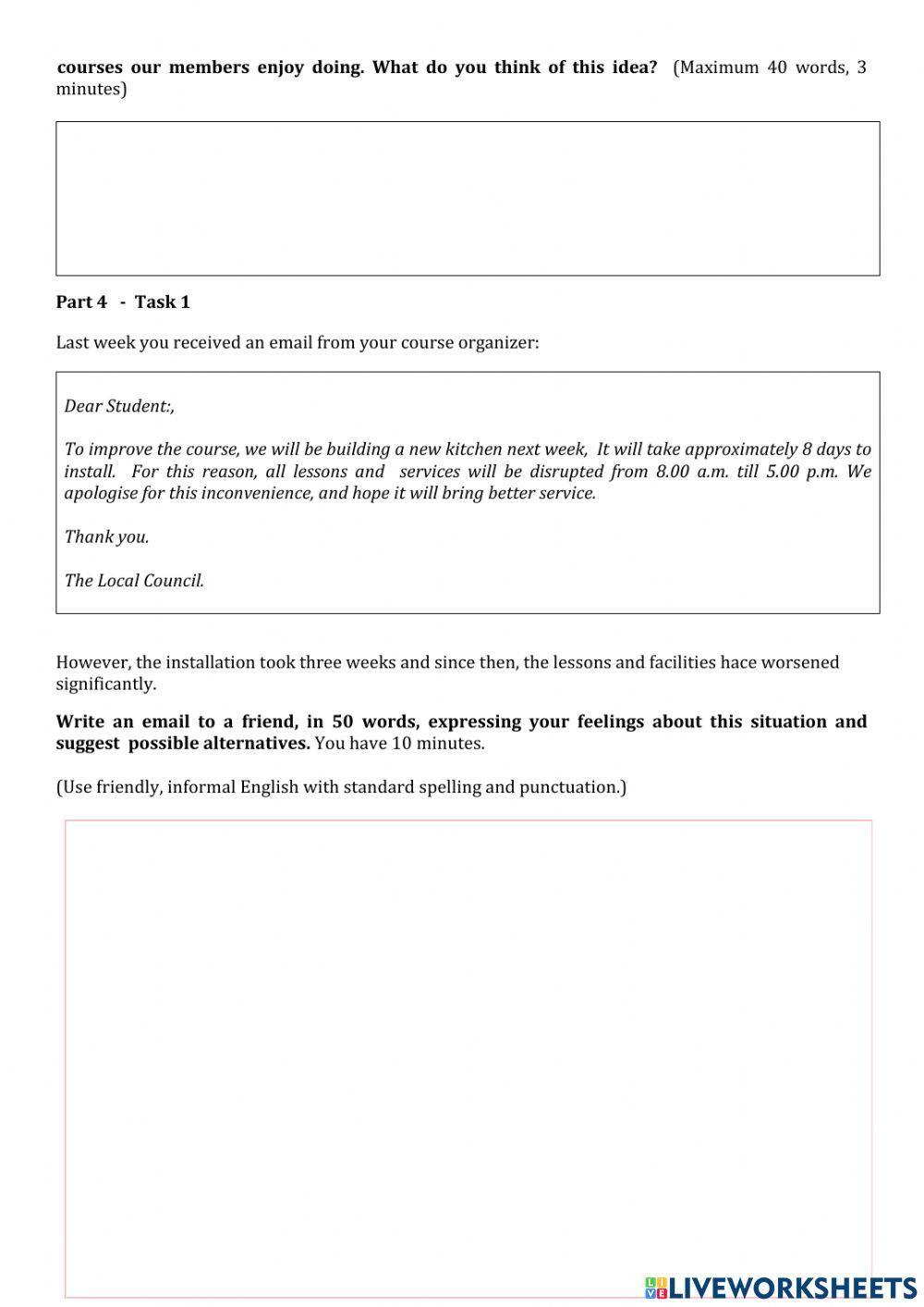 834925 | Aptis writing 7 | Emilia Calvo | LiveWorksheets