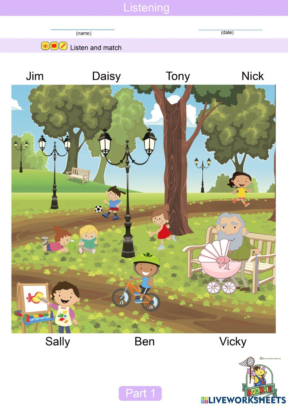 English.3.test.part1 worksheet | Live Worksheets