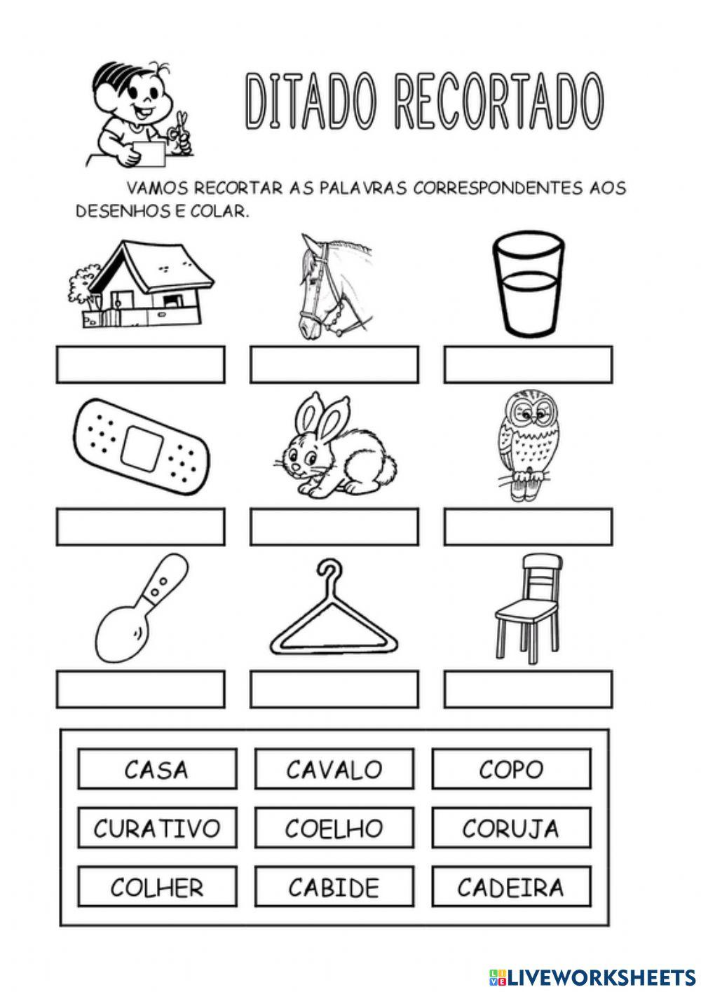 Letra c online pdf activity for 2º ANO | Live Worksheets