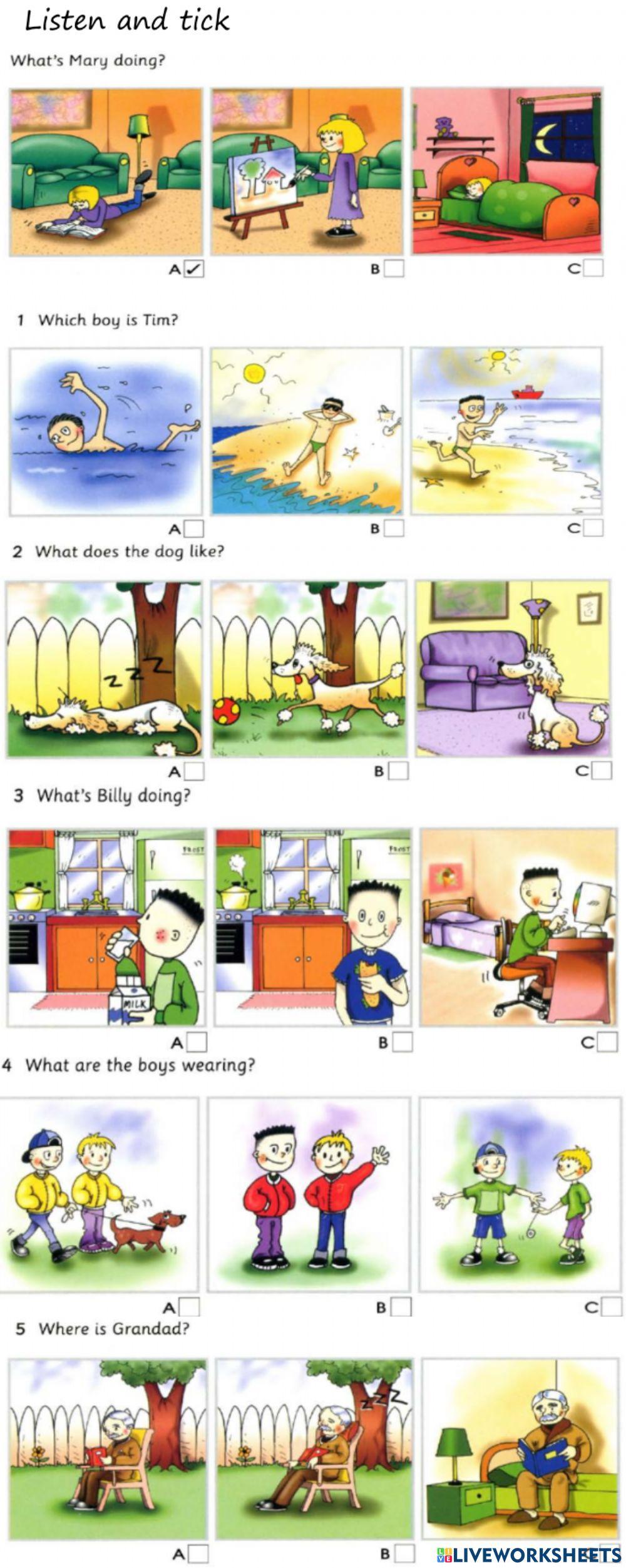 4894977 | Present Continuous Listening | Svetlana