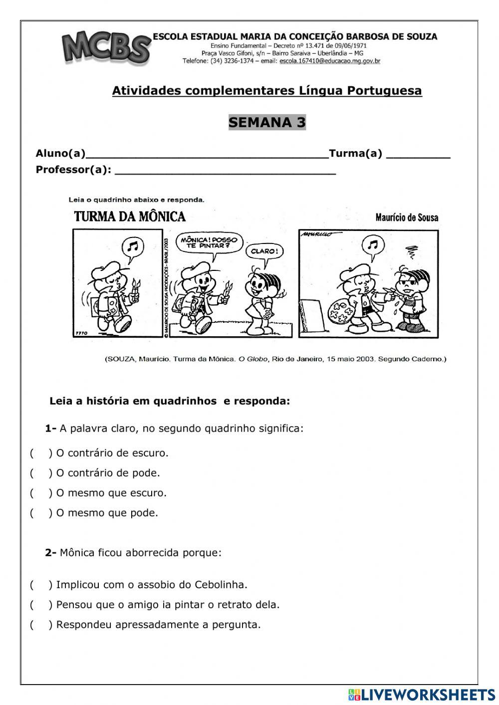 Atividades Identificar Informações Explícitas E Implícitas No Texto 4