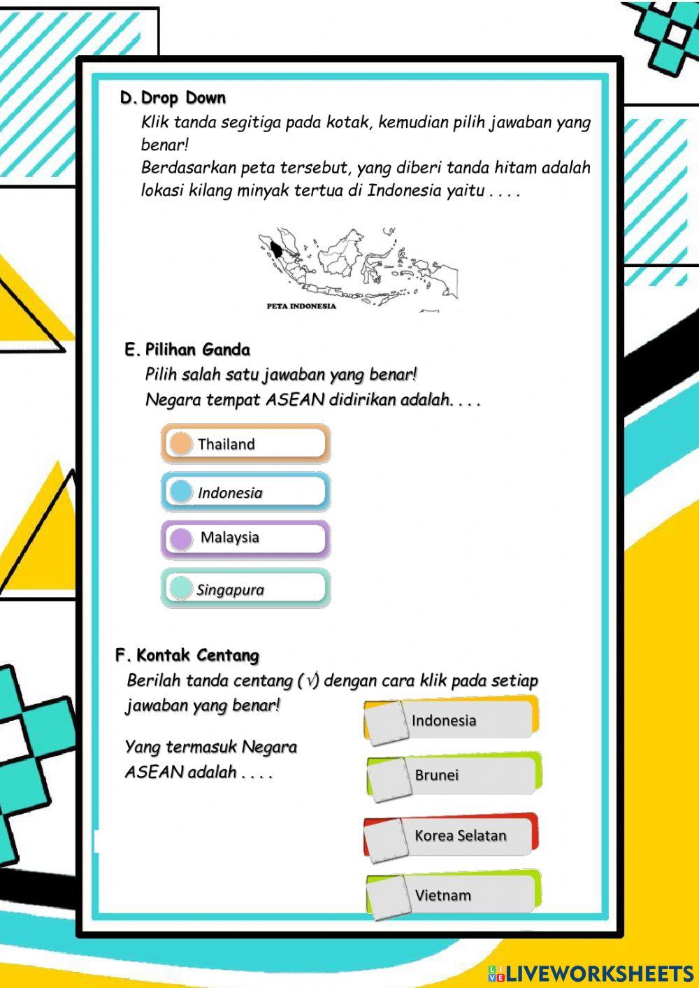Latihan LKPD online exercise for 8 | Live Worksheets