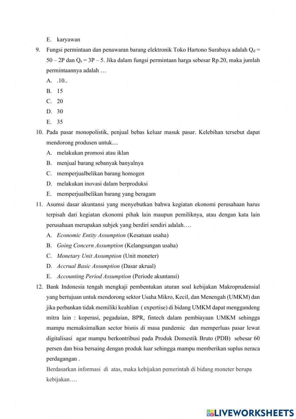 Yeag worksheet | Live Worksheets