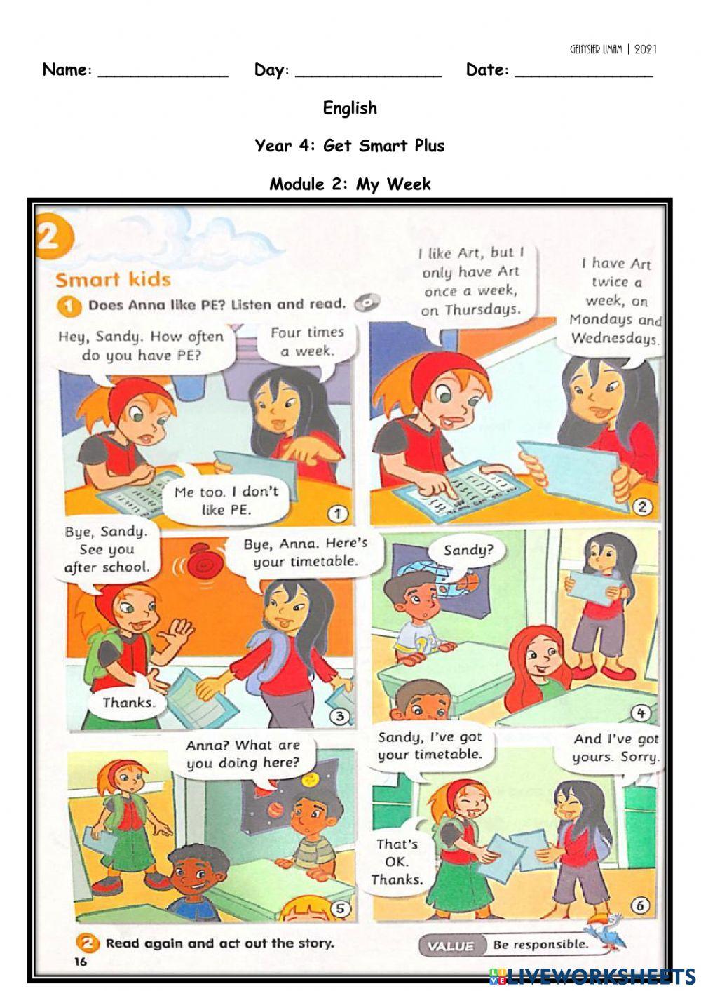 Get Smart Plus … | Free Interactive Worksheets | 838302