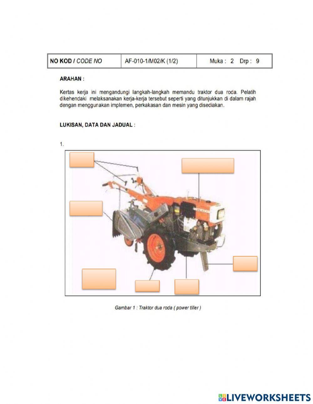 Af-010-1 pekerja am tanaman exercise | Live Worksheets