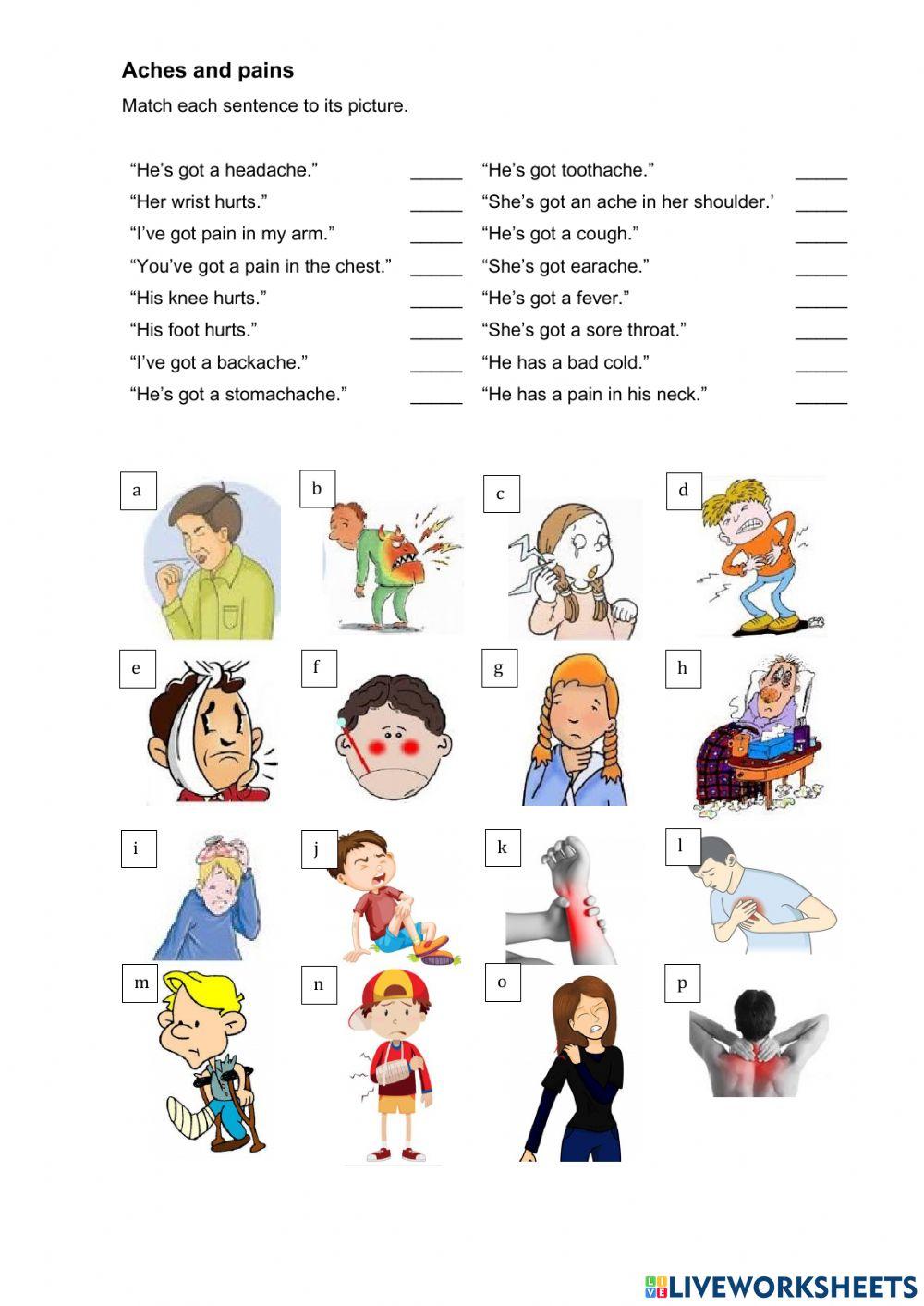 839427 | Health voc | Audrey Crutze | LiveWorksheets