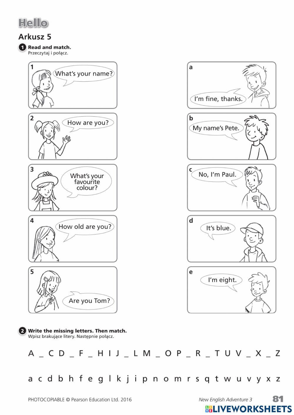 New English Adventure 3 - what's your name? 6495120