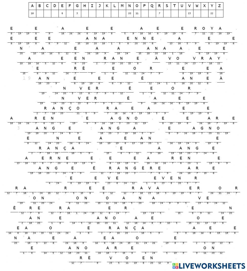 Se présenter en… | Free Interactive Worksheets | 842383