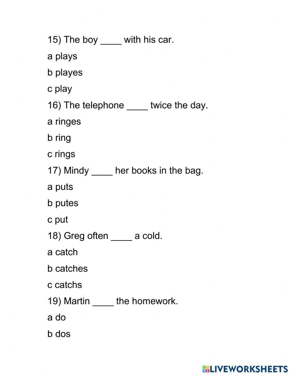 The Calendar | Live Worksheets