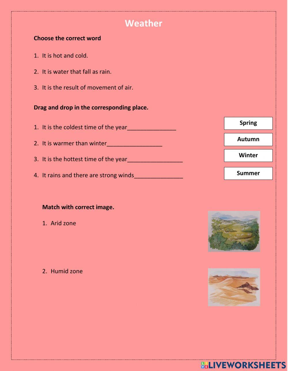 844466 | Weather | Ibeth84 | LiveWorksheets