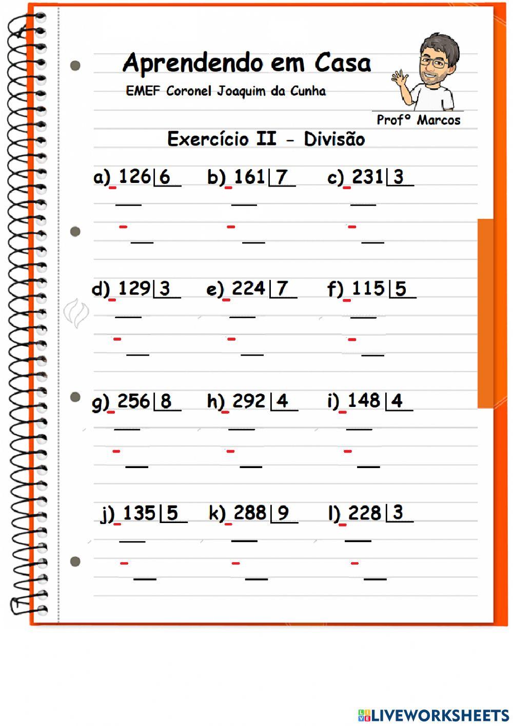 Divisão Quinto Ano Jogos Atividades de matemática😲 Aventuras ...