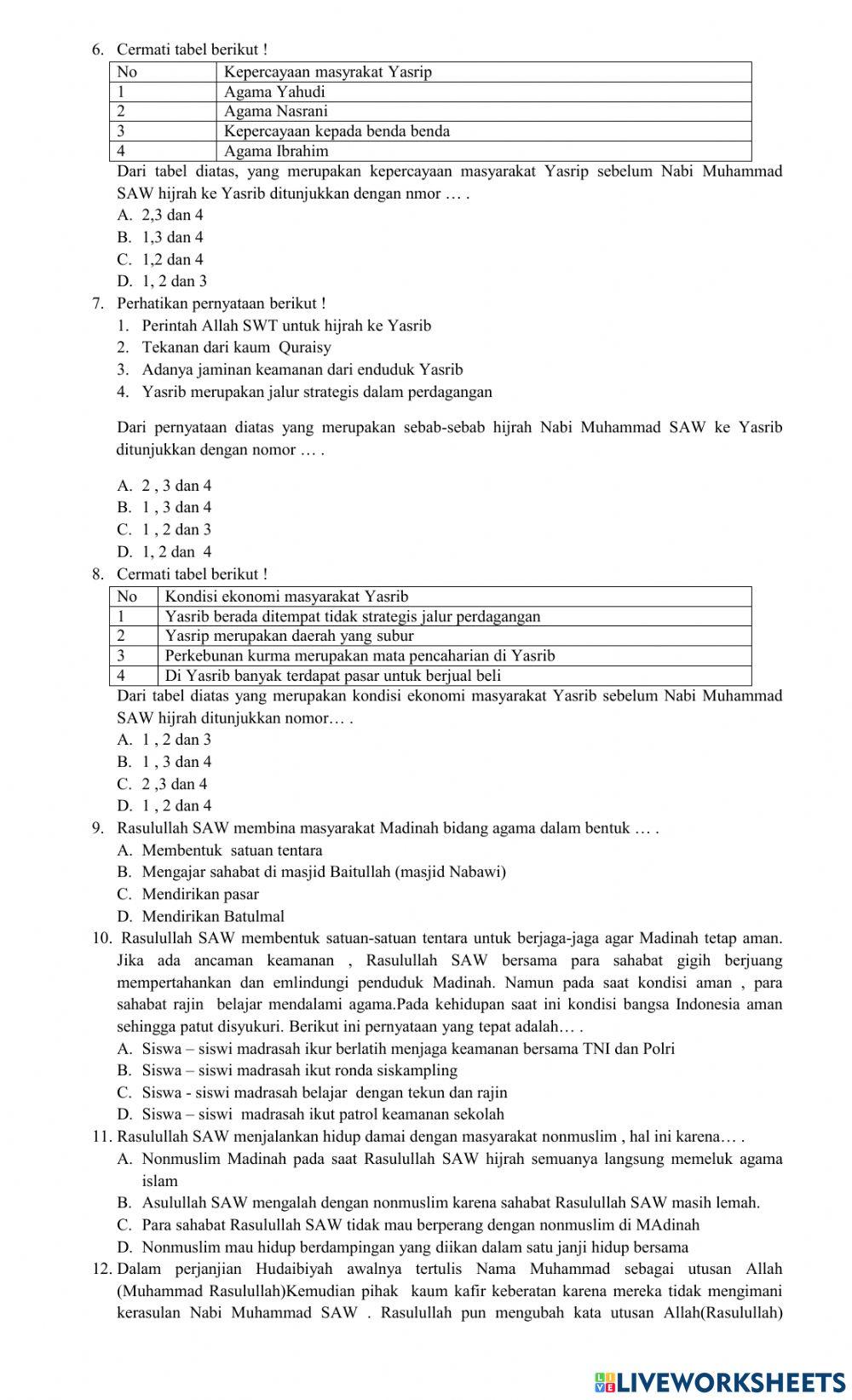 Um ski worksheet | Live Worksheets