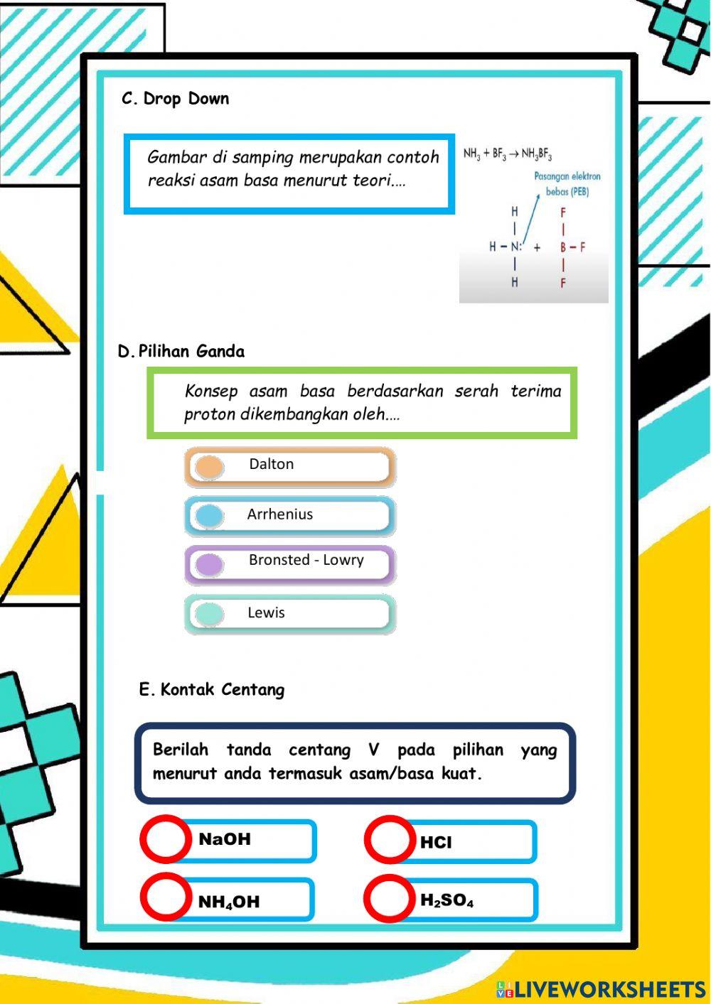 Latihan E-LKPD online exercise for 11 | Live Worksheets
