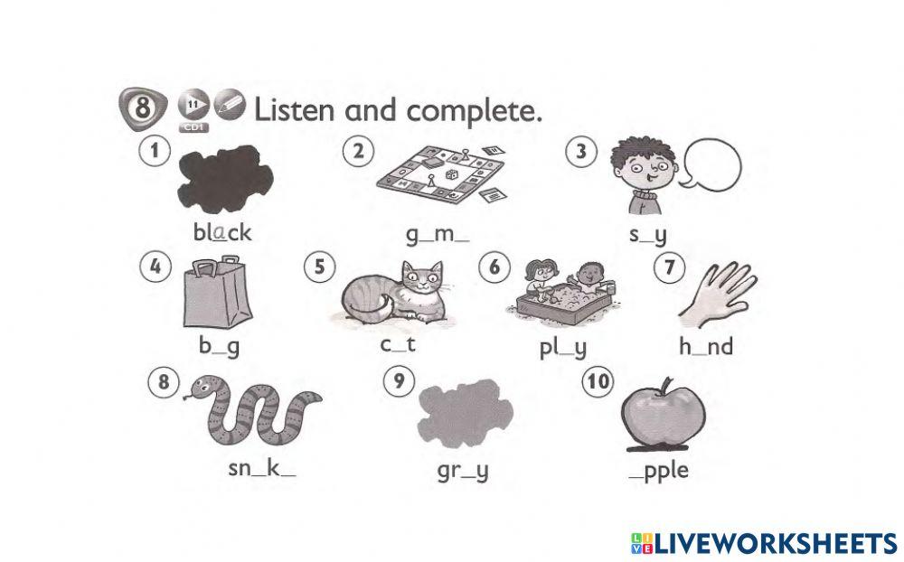 Kids Box 2 Unit 1 introduction online exercise for | Live Worksheets