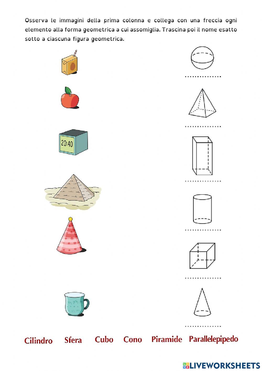 I solidi exercise | Live Worksheets