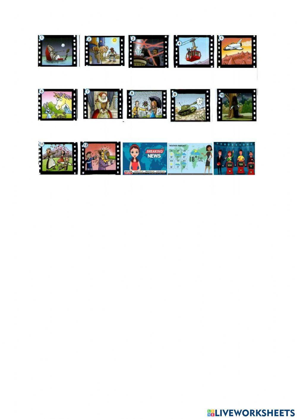 Movies 2412 | Anna Makowska | Live Worksheets