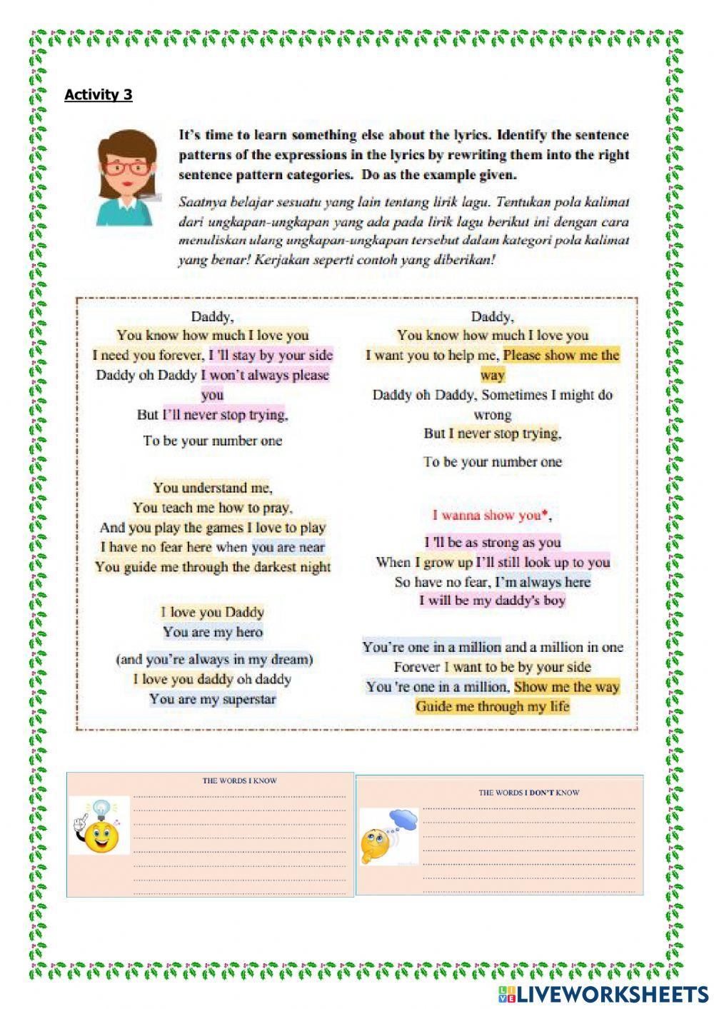 Grade 7 - Why Not Explore More? worksheet | Live Worksheets