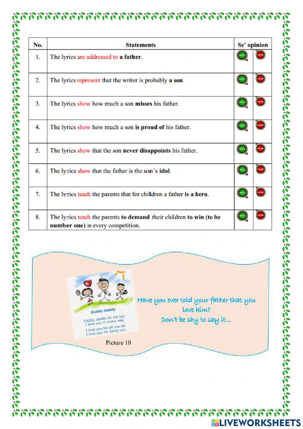 Grade 7 - Why Not Explore More? worksheet | Live Worksheets