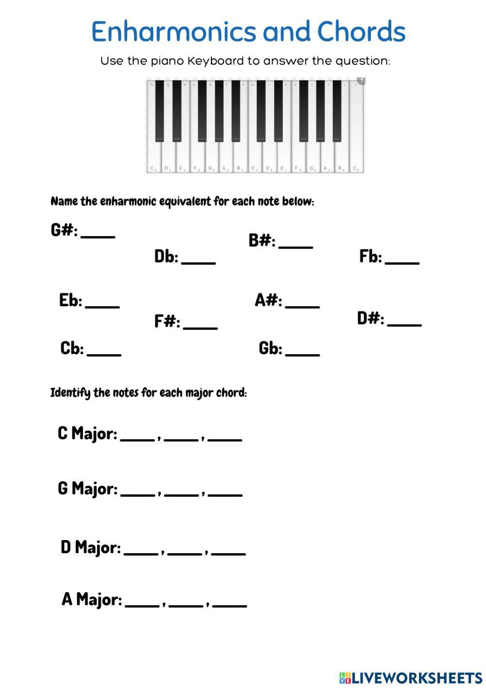 9th Grade Music… | Free Interactive Worksheets | 848694