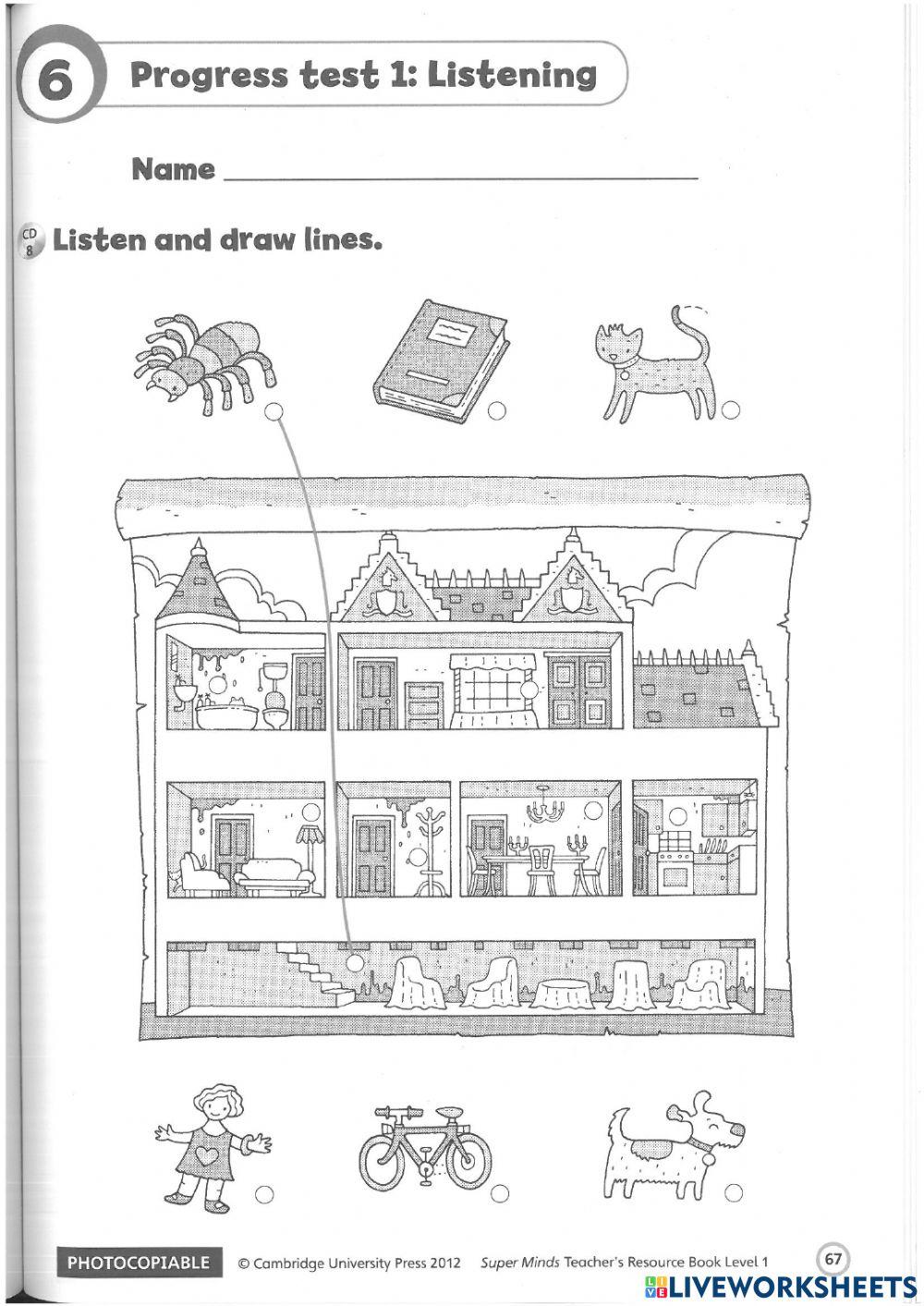 Super Minds 1 -… | Free Interactive Worksheets | 6499797