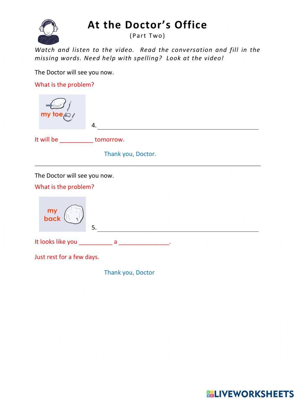 At the Doctor's Office - Part 2 849175 | Lesley Kretai