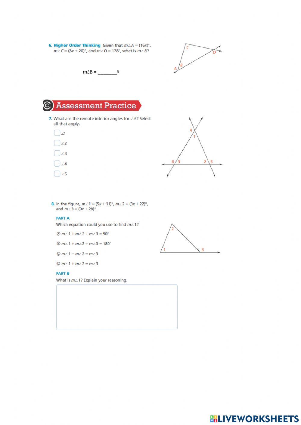 Final Math Quiz - Eighth Grade 850662 | m_martinez03