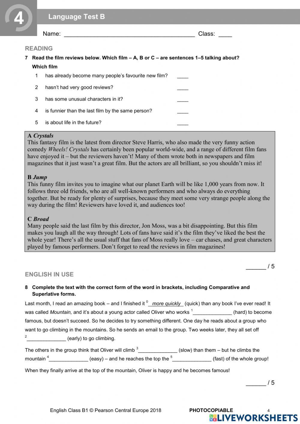 4908649 | test unit 4 B | MarchelK | LiveWorksheets