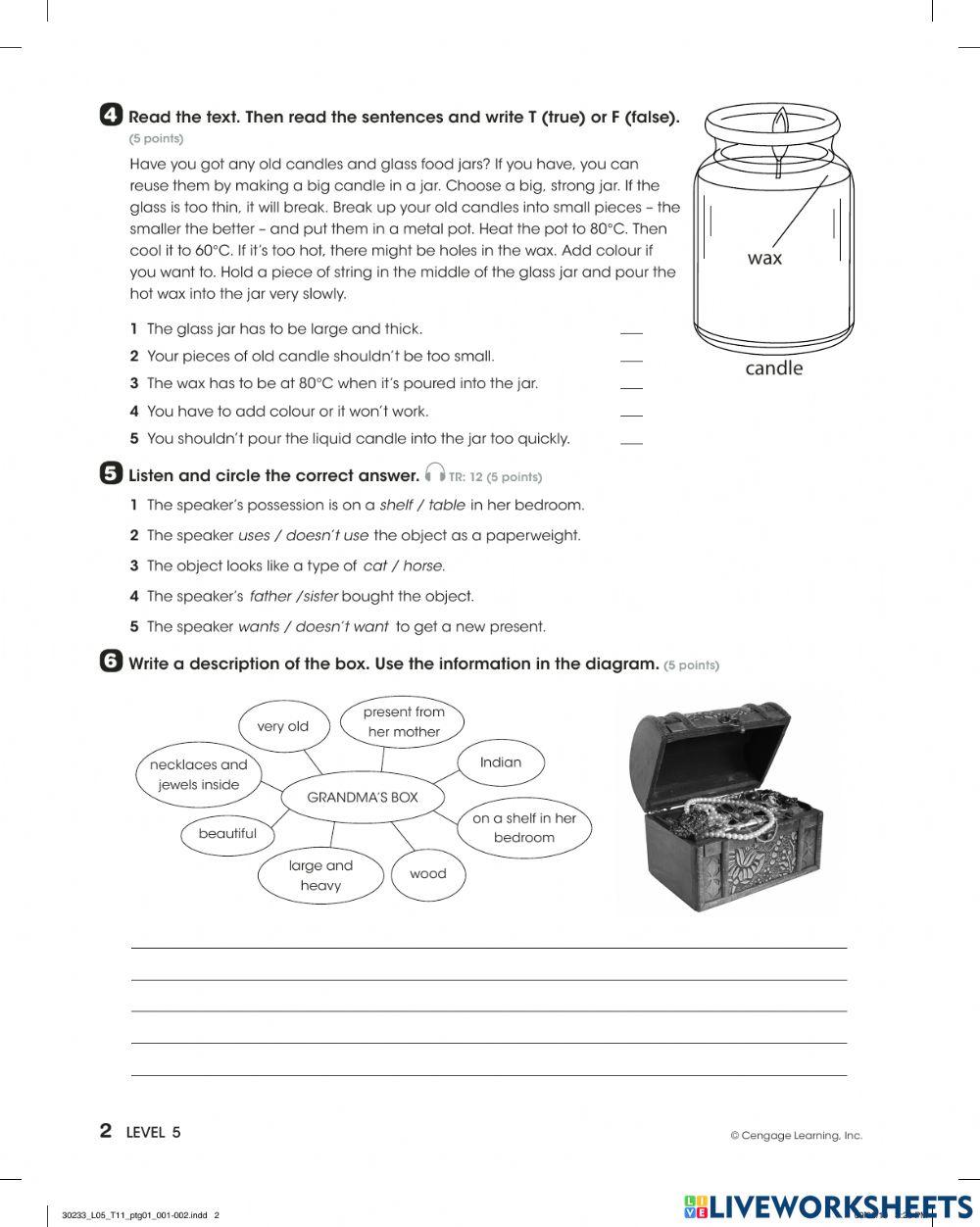 LOOK 5 UNIT 11 | Free Interactive Worksheets | 4909317