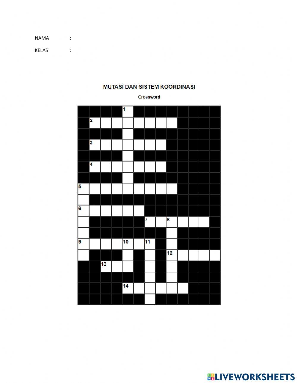 Biologi online worksheet for 5 | Live Worksheets