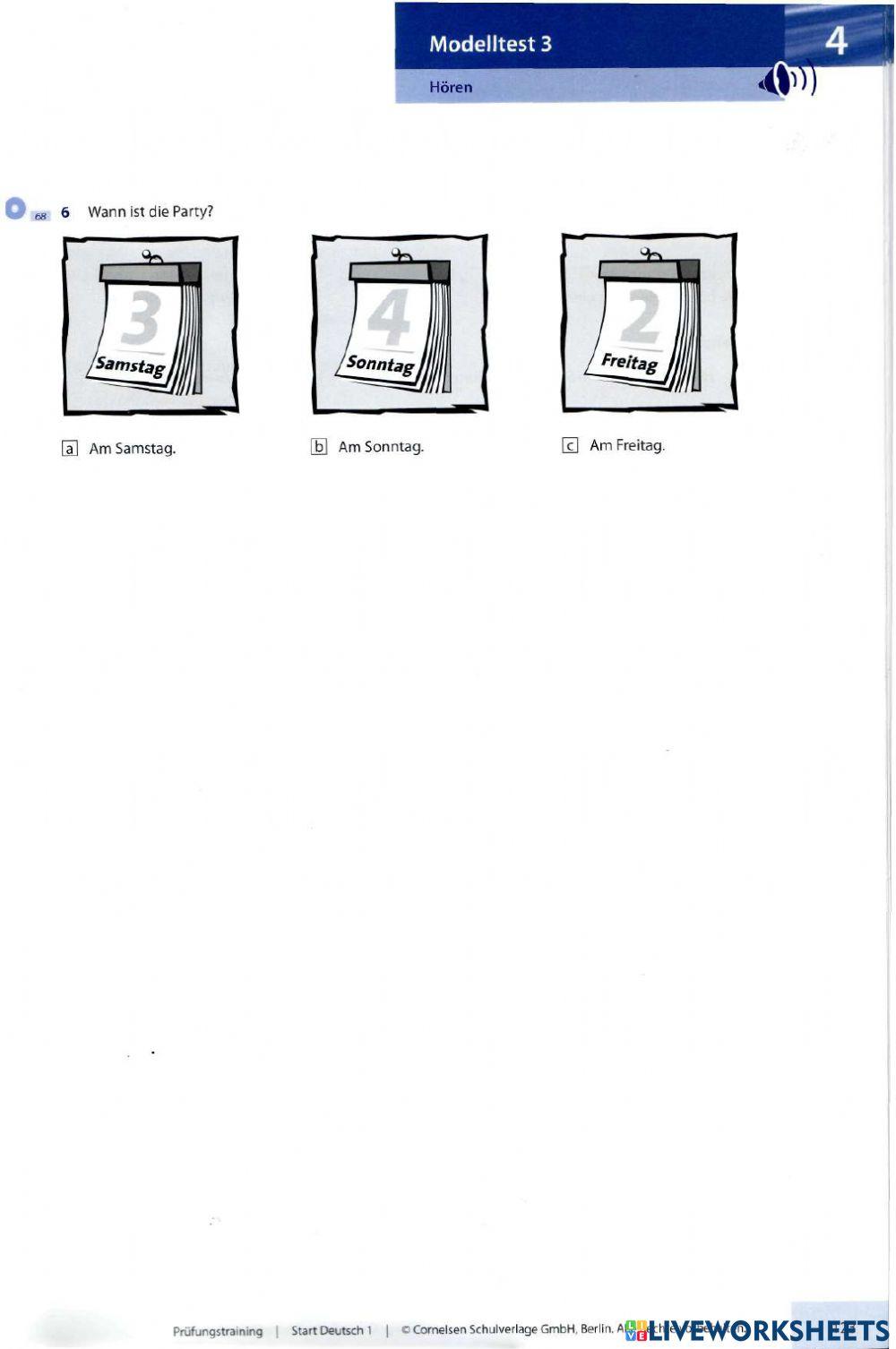 Test A1 activity | Live Worksheets