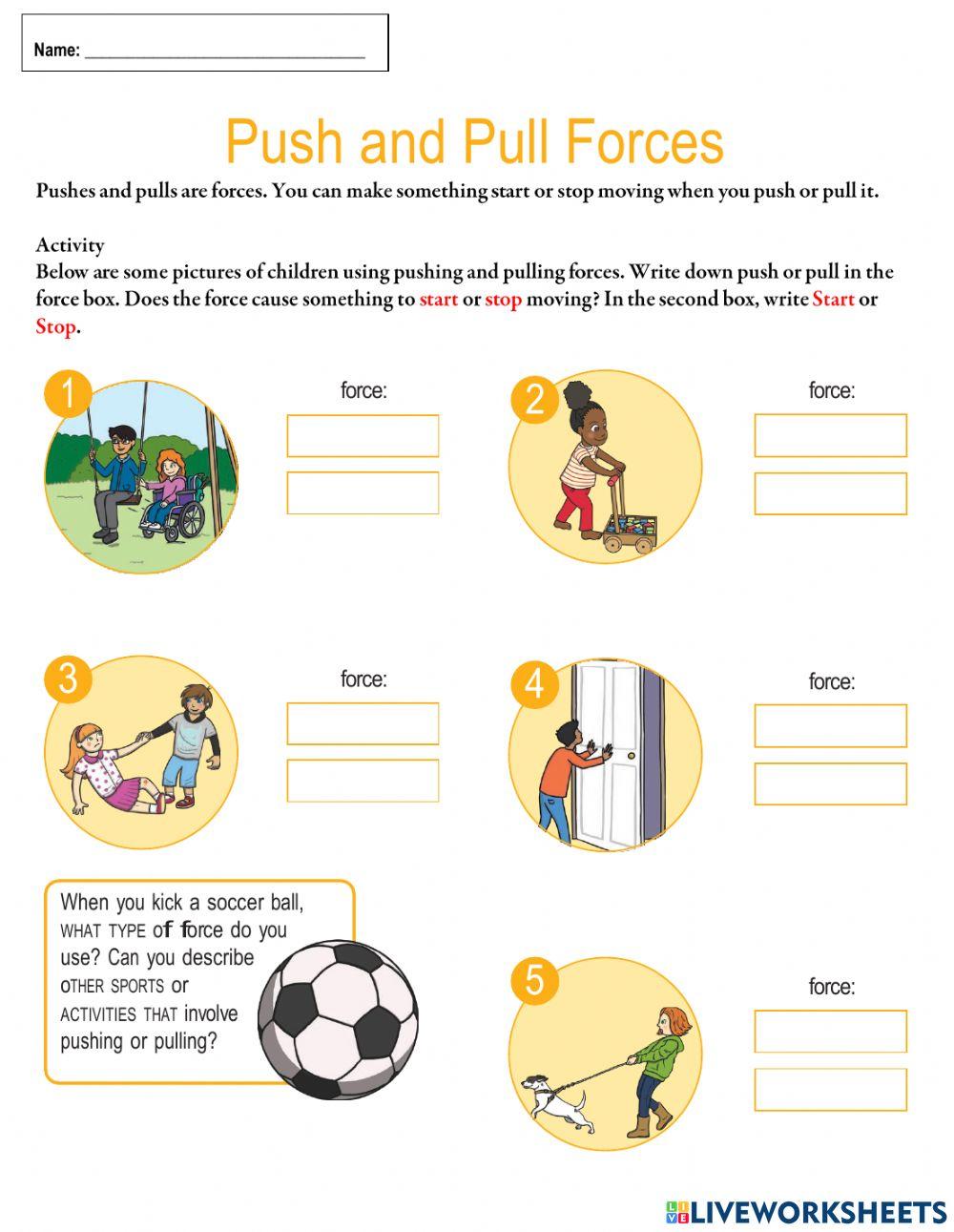 Push Or Pull Interactive Worksheet Live Worksheets, 43% OFF Push Or Pull Interactive Worksheet Live Worksheets, 43% OFF