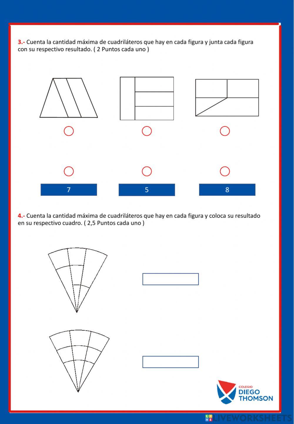 Examen de RM worksheet | Live Worksheets