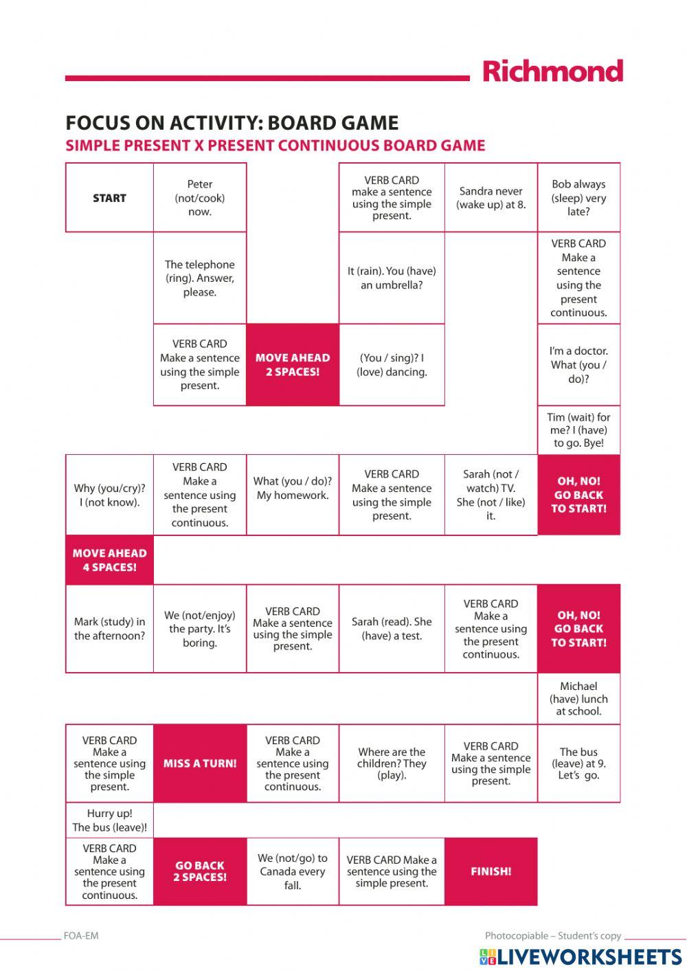 ps pc board game | LiveWorksheets | 2921674
