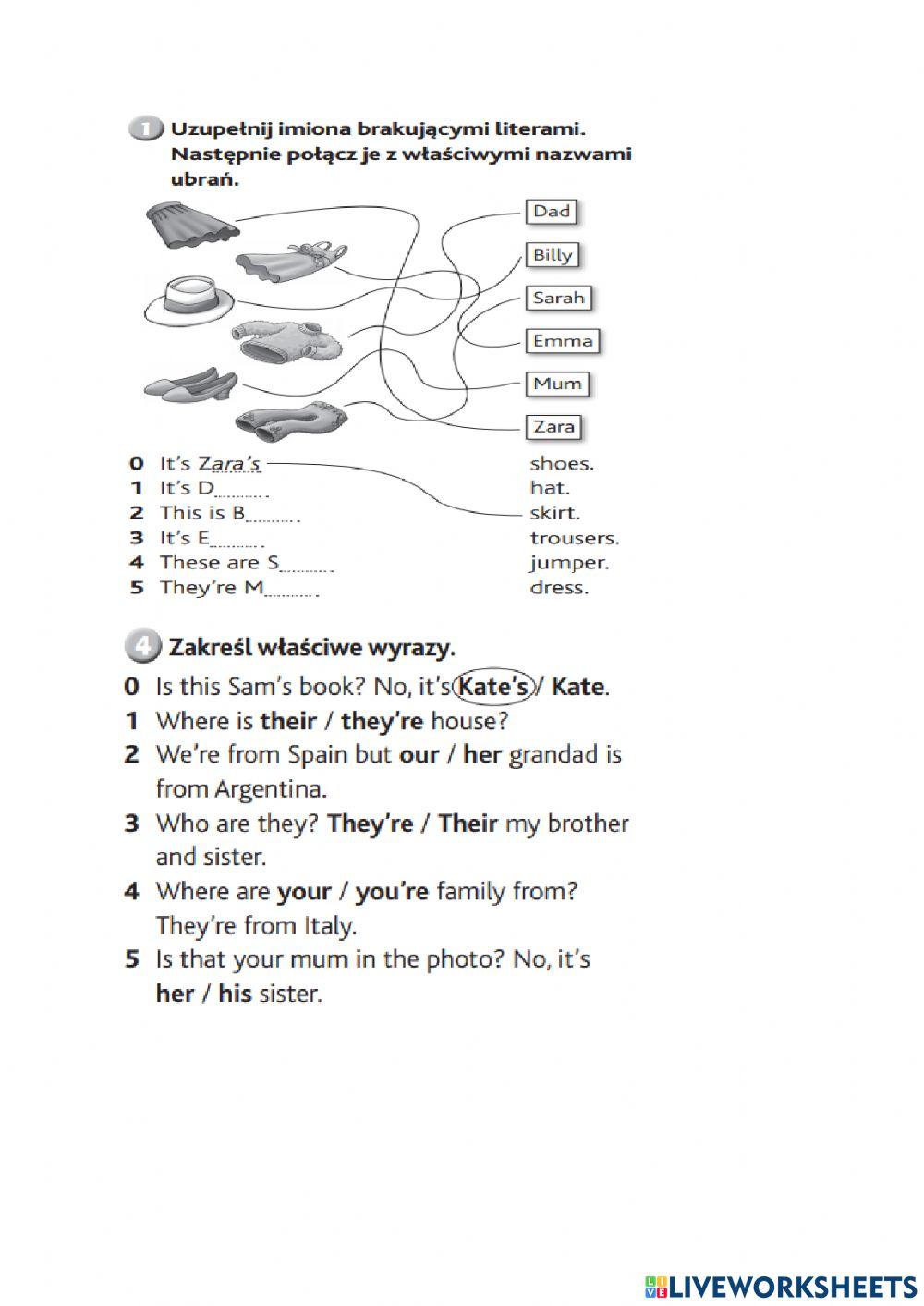 Today Starter -… | Free Interactive Worksheets | 996520