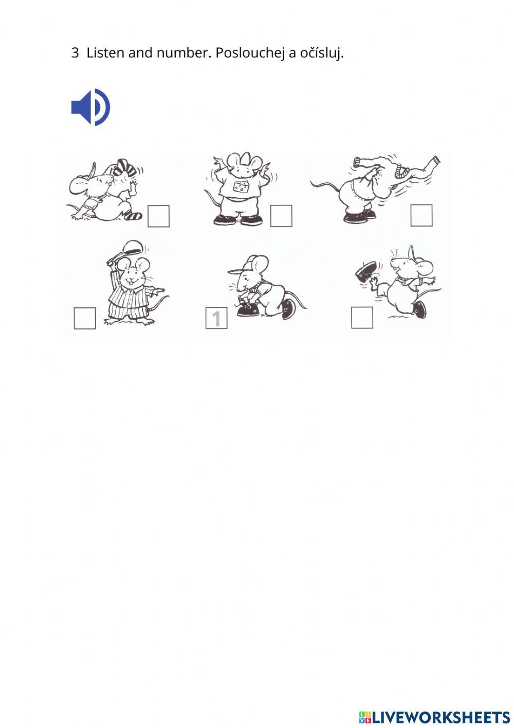 Happy House 1, unit 4 online exercise for | Live Worksheets