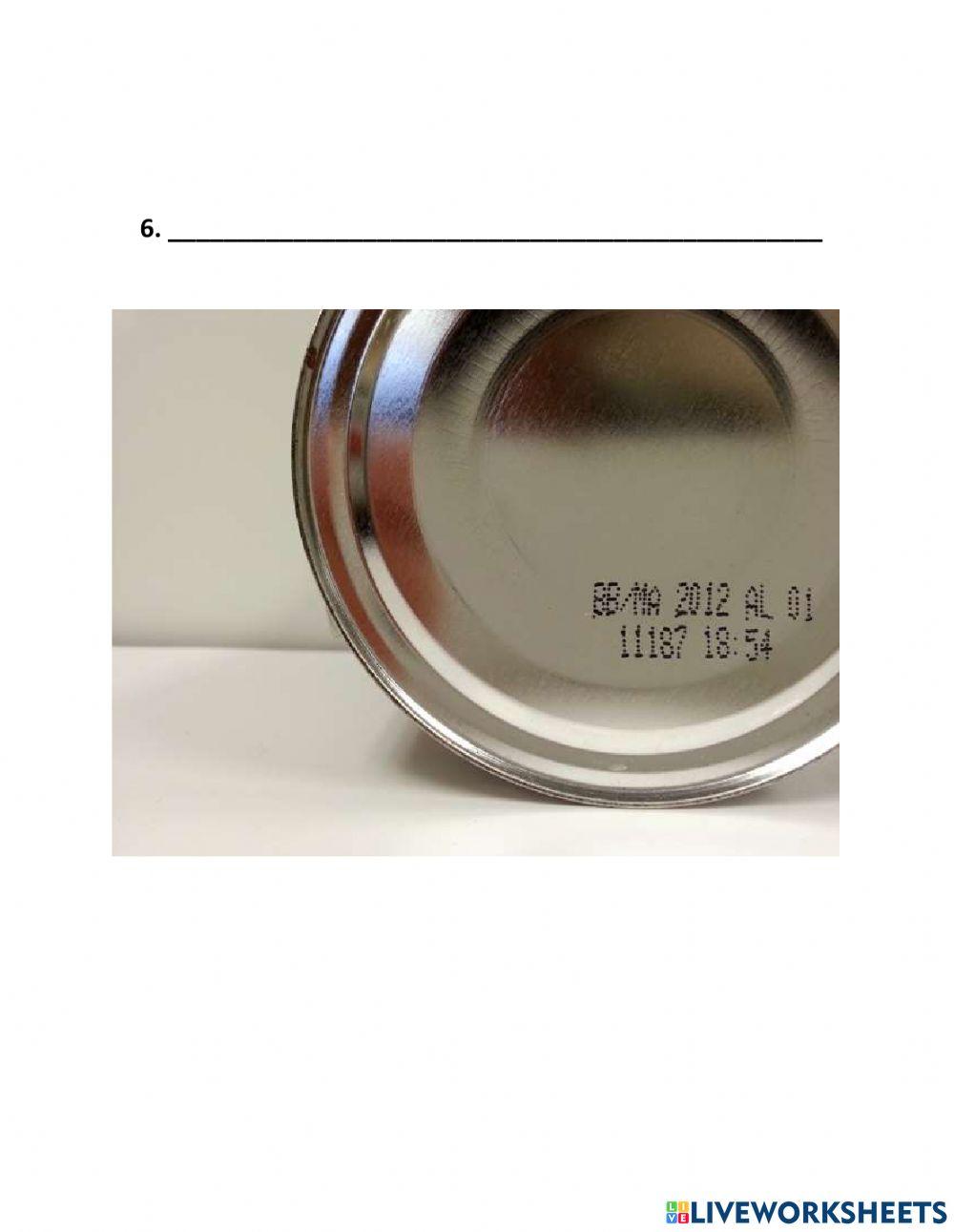 Expiry date practice online exercise for | Live Worksheets