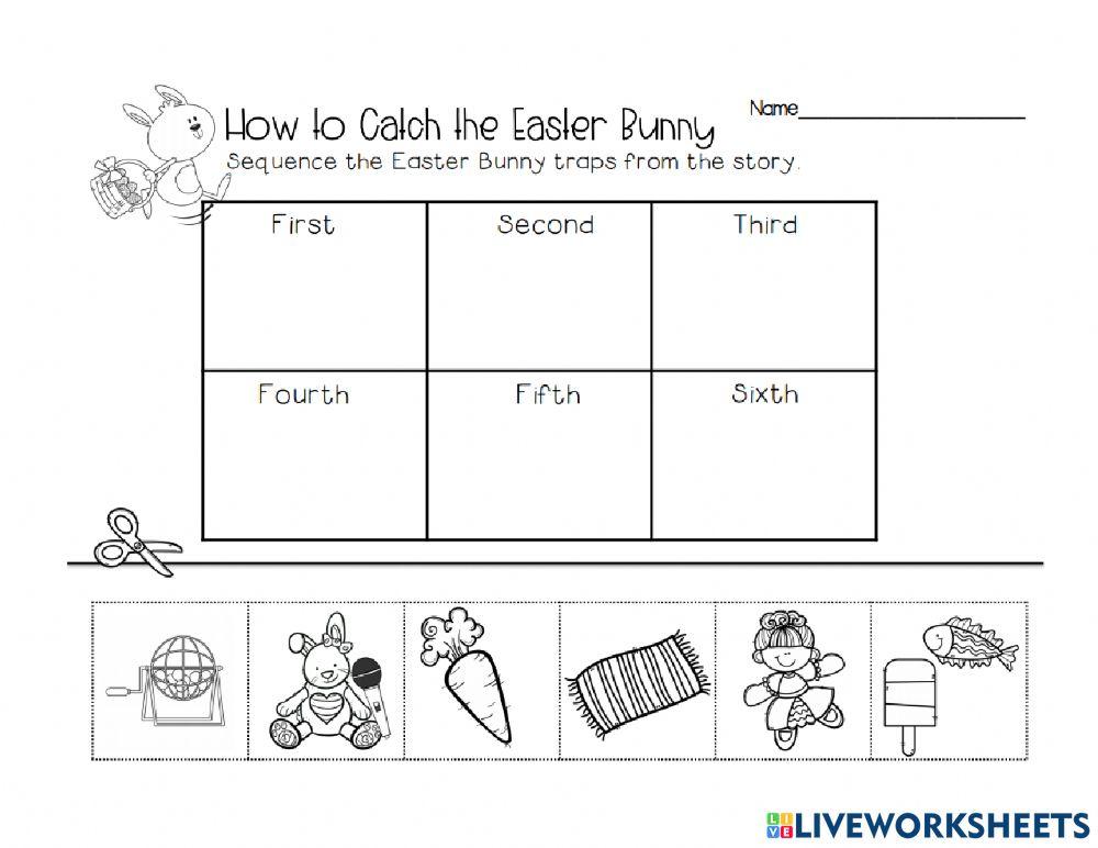 How to Catch the Easter Bunny worksheet | Live Worksheets