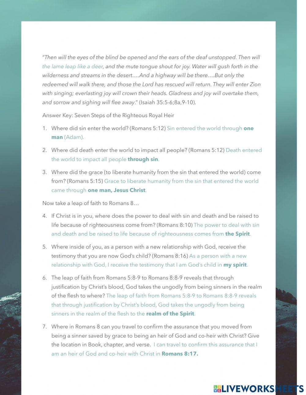 The Leap Project: Walking by Faith 6506522 | CFrancis