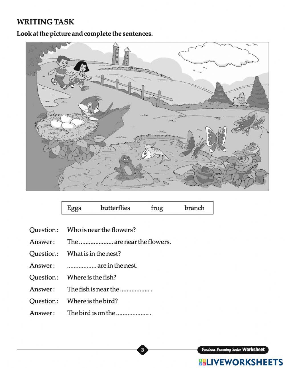 English Test Paper worksheet | Live Worksheets