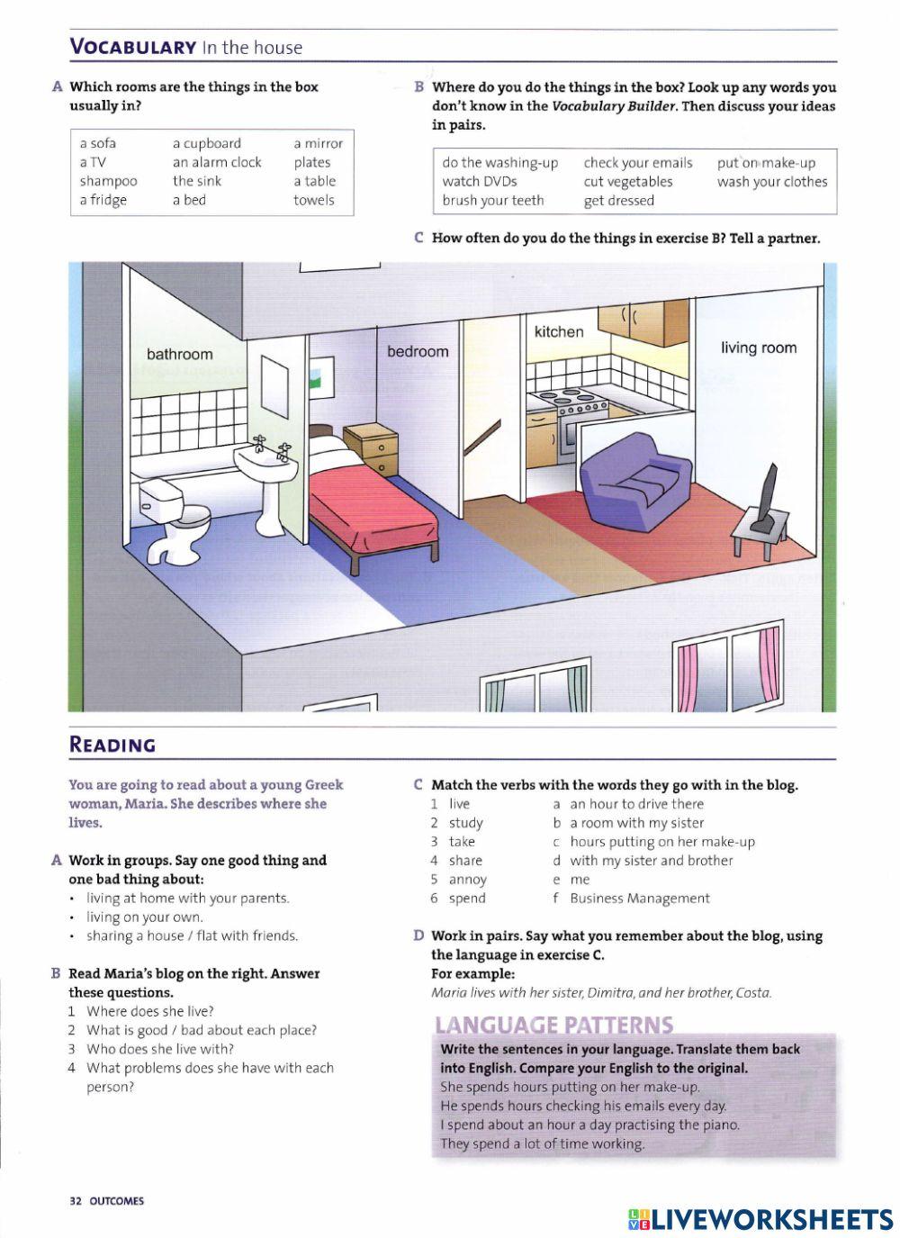 Outcomes Elementary unit 3 2830 | Inna Papanova | Live