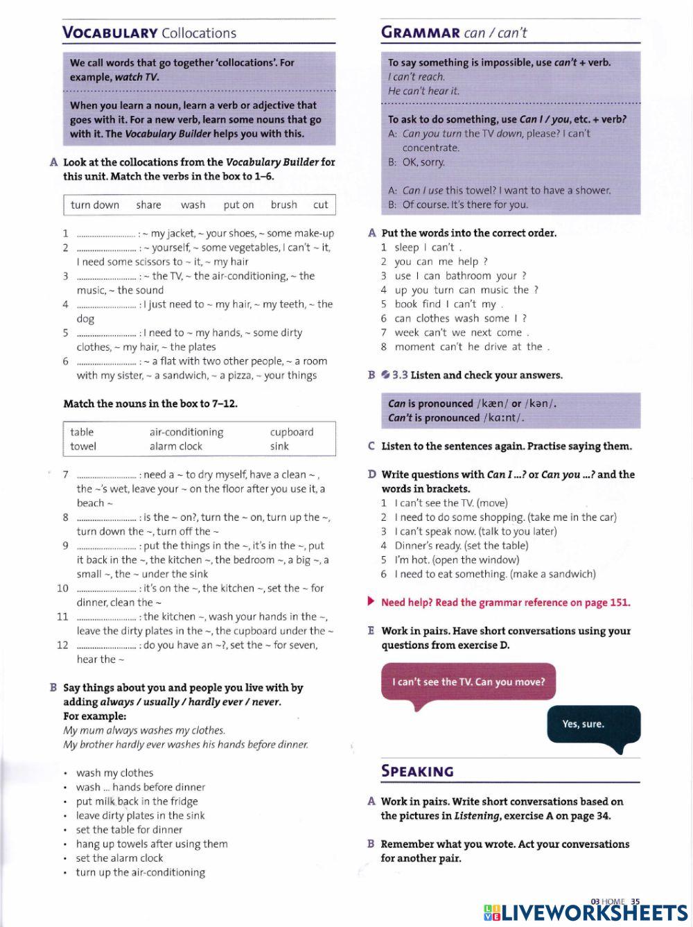 Outcomes Elementary unit 3 2830 | Inna Papanova | Live