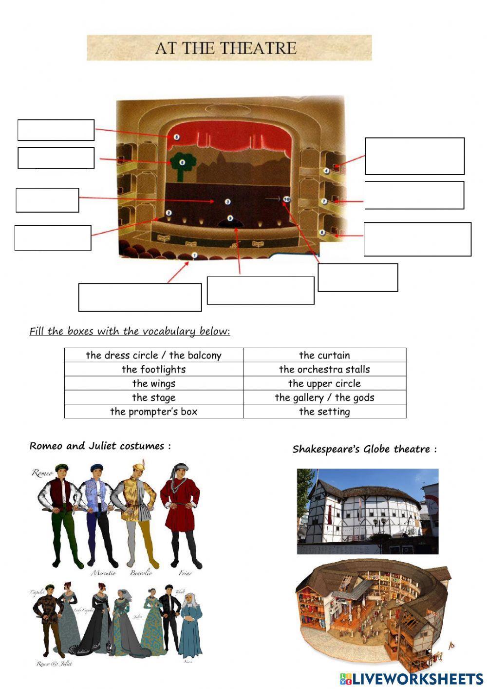 Theater Worksheets Printable - Worksheets Printable Template Theater Worksheets Printable - Worksheets Printable Template
