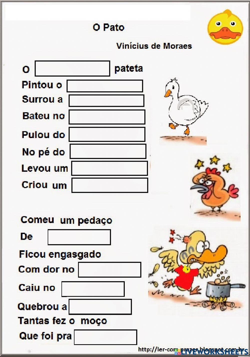 Parlenda o pato pateta 2153514 | ProfMarceloOliver | Live