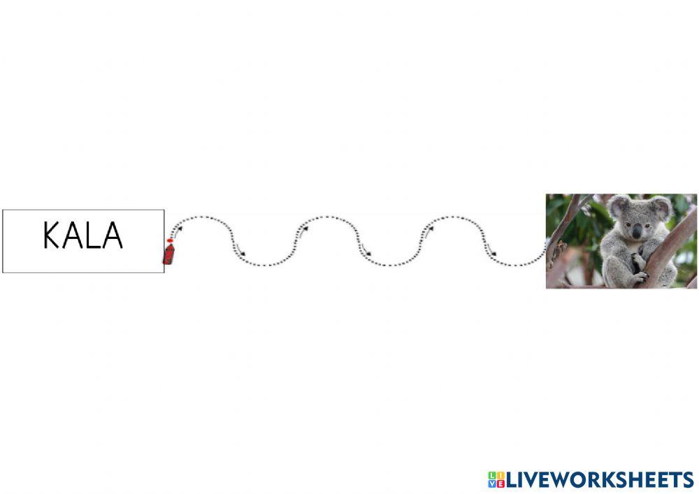 Kala a koala online exercise for | Live Worksheets
