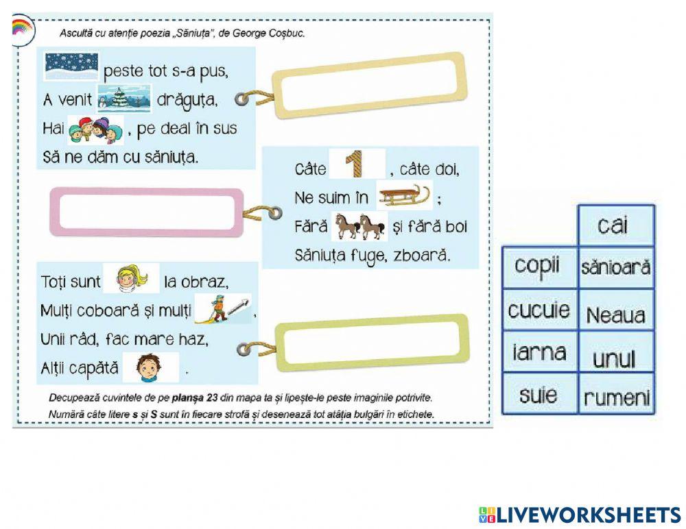 Saniuta interactive worksheet | Live Worksheets