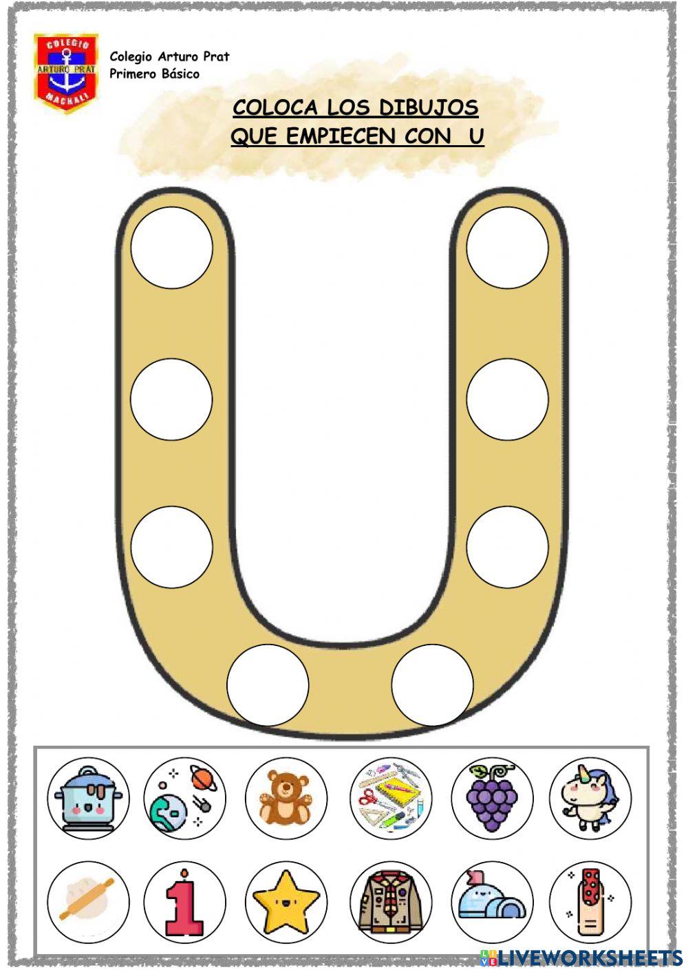 867605 | Vocal u | misscristylopez | LiveWorksheets