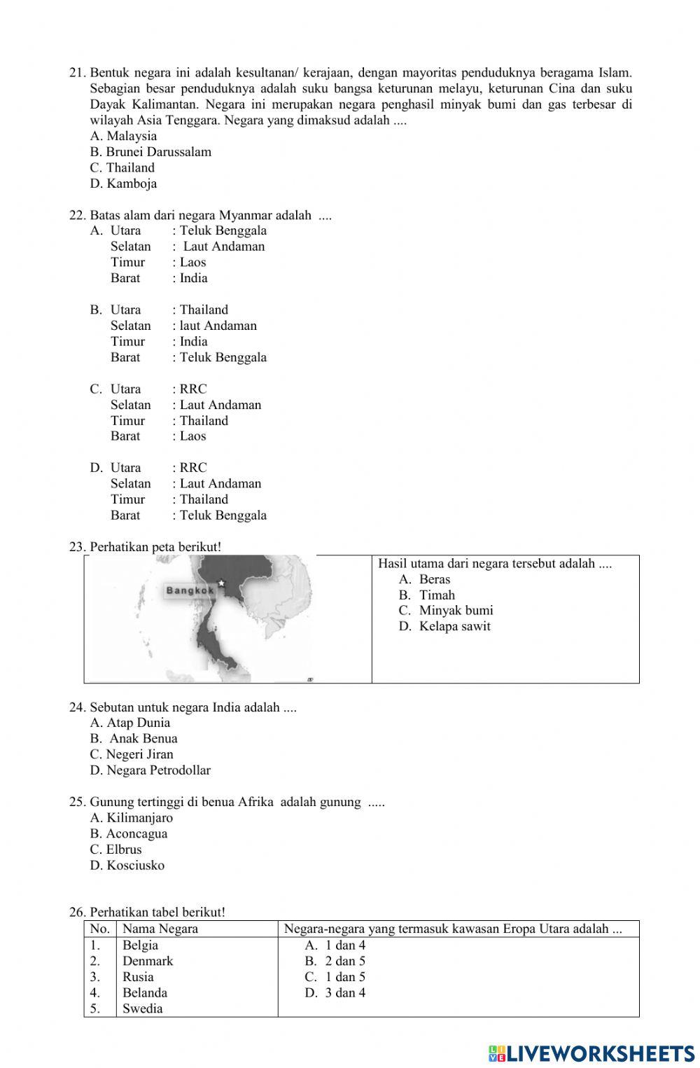 Usp ips worksheet | Live Worksheets