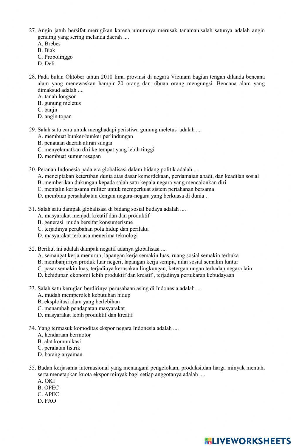 Usp ips worksheet | Live Worksheets