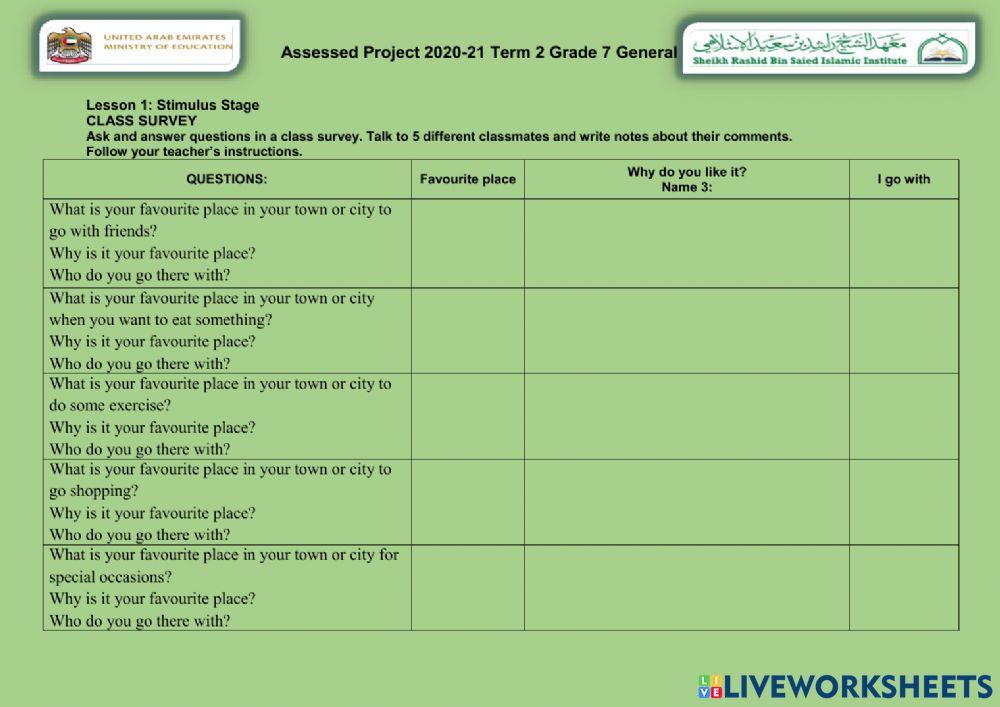 777870 | Grade 7 project | Sheikh Rashid Bin Saied