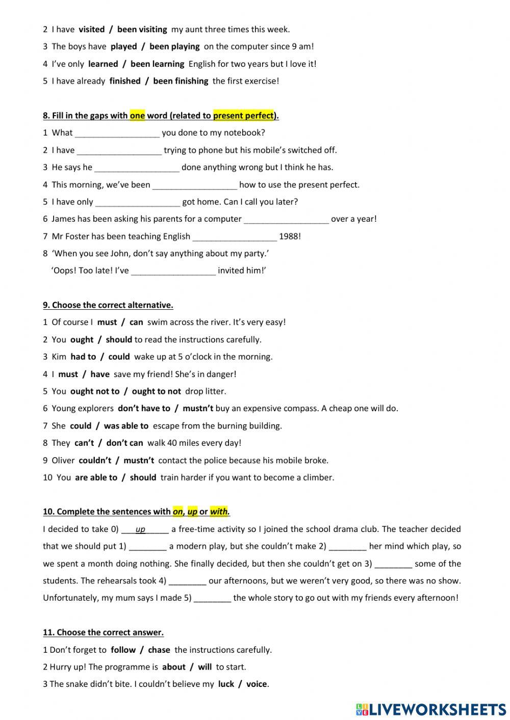Smash 3 test 1-4 worksheet | Live Worksheets